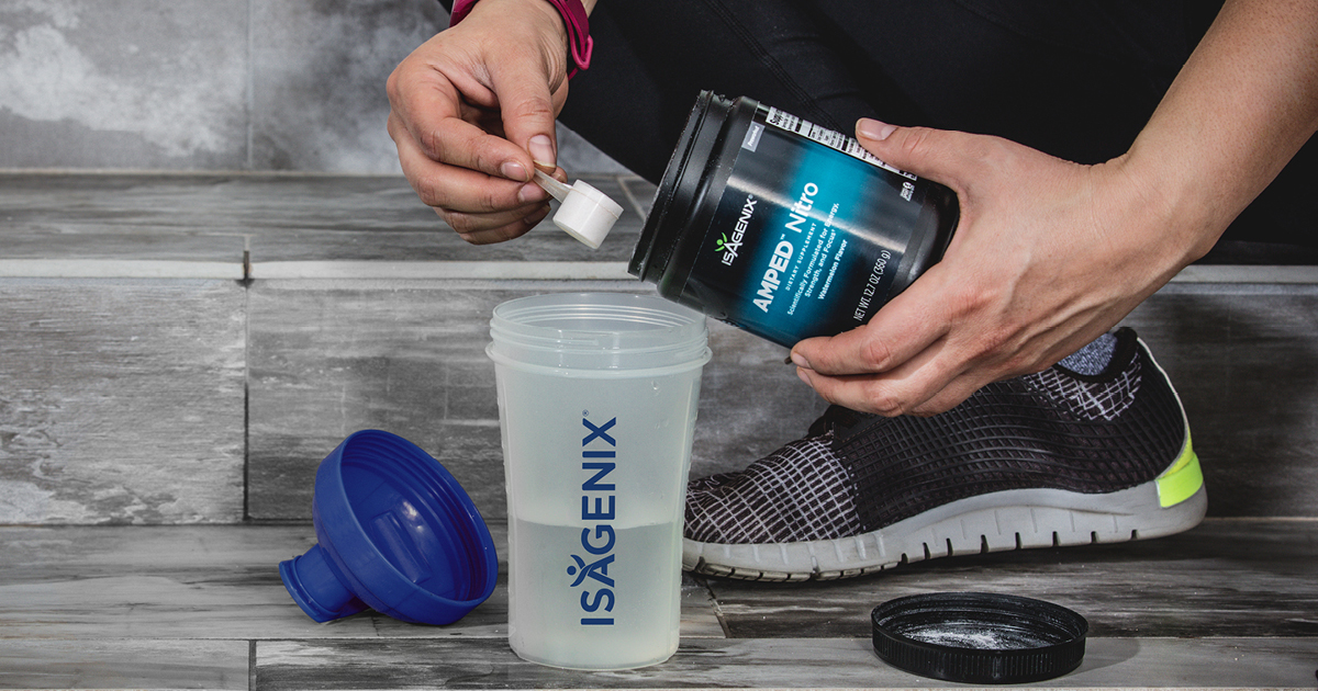 AMPED Nitro: Good for Your Workouts, Good for Your Brain - Isagenix Health